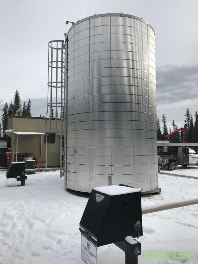 Two Phase Separator Skid Building, MCC Building, Pop Tank, Water Tank ...