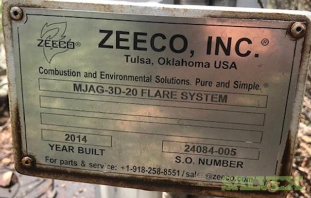 Zeeco 2-Stage Flare System with 24 volt Igniter Syste, 2014 - 2 Units ...