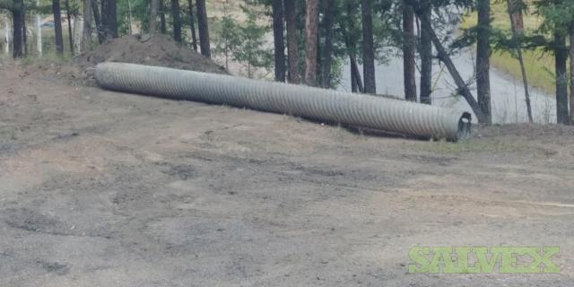 Galvanized Culvert Pipe 18" x 20' - Scrap | Salvex