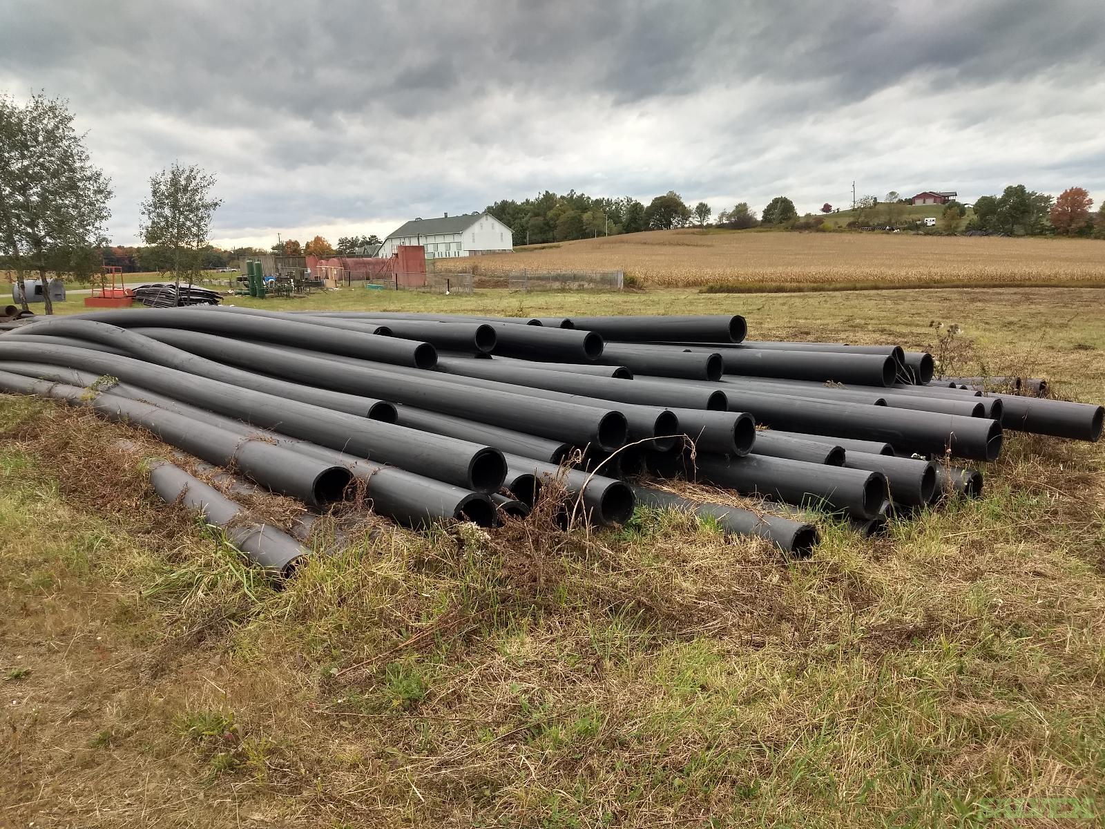8" 8.47# SDR 11 Poly Pipe (6,700 Ft / 134 Joints / 25.74 MT) | Salvex
