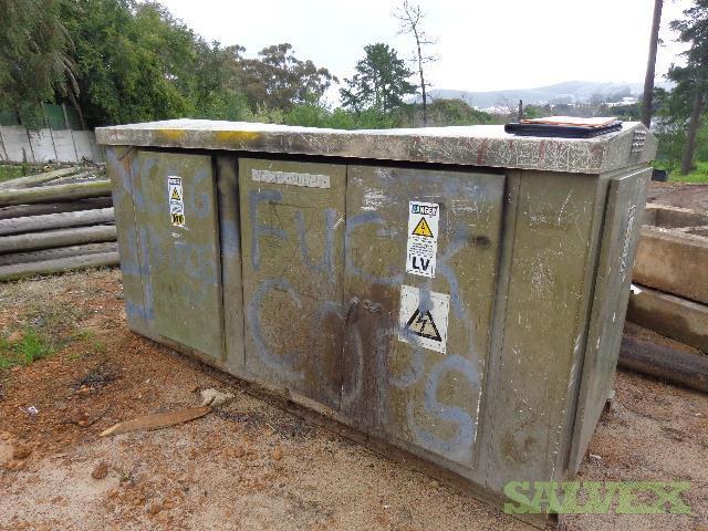 Fire Damaged Mini Substation | Salvex