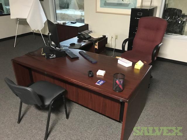 Office Furniture - Bookcase, Desks, Typewriter Desks and Drawer File ...