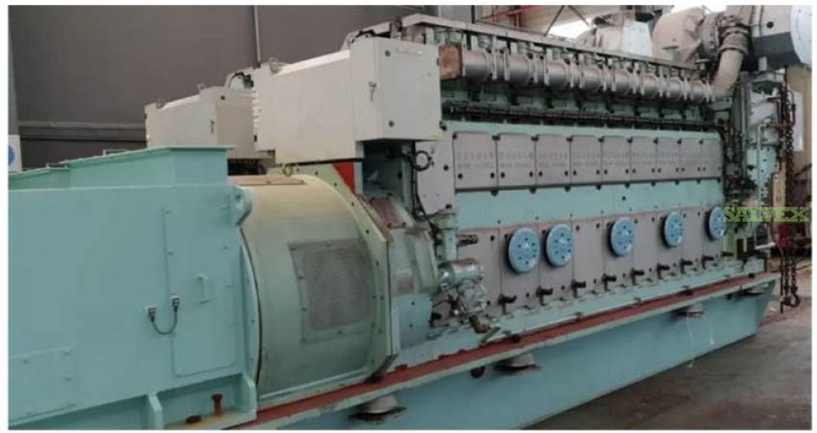 DOOSAN-MAN 9L 21/31 Diesel Generator set ( 1 unit) | Salvex
