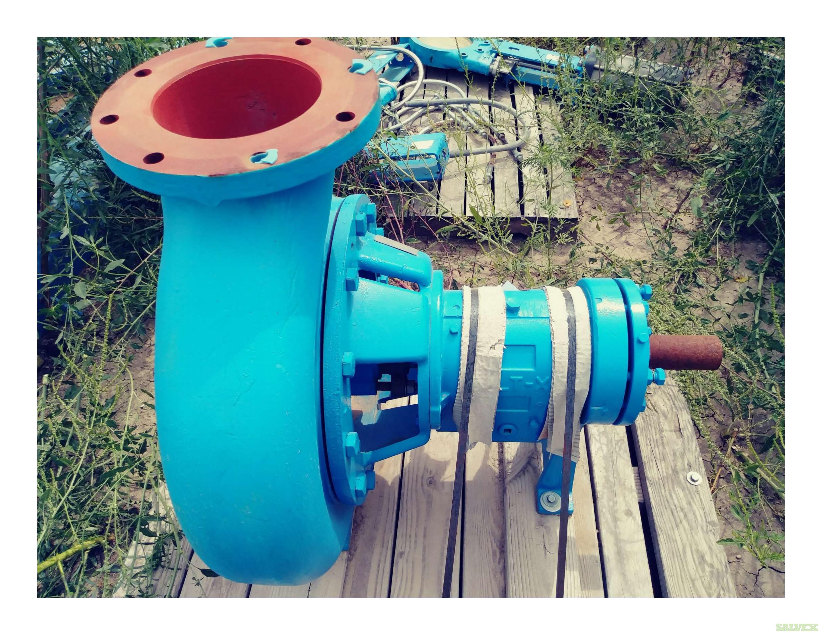 Hisco 8x10-17 Pump and 8/6 Centrifugal Slurry AH Pump (2 Units) | Salvex