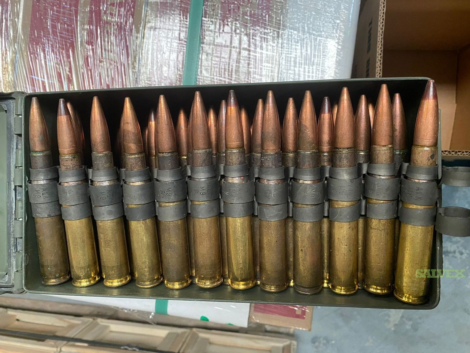 .50 Cal Linked Ammunition | Salvex