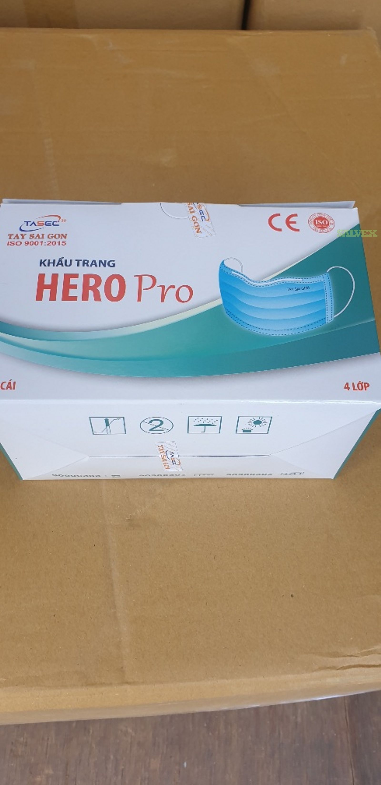 Disposable Face Masks (25,000 Units) | Salvex