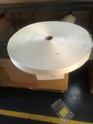 1.75'' White, Polyester Webbing per MIL-W-27265 (20,000 Ft) | Salvex