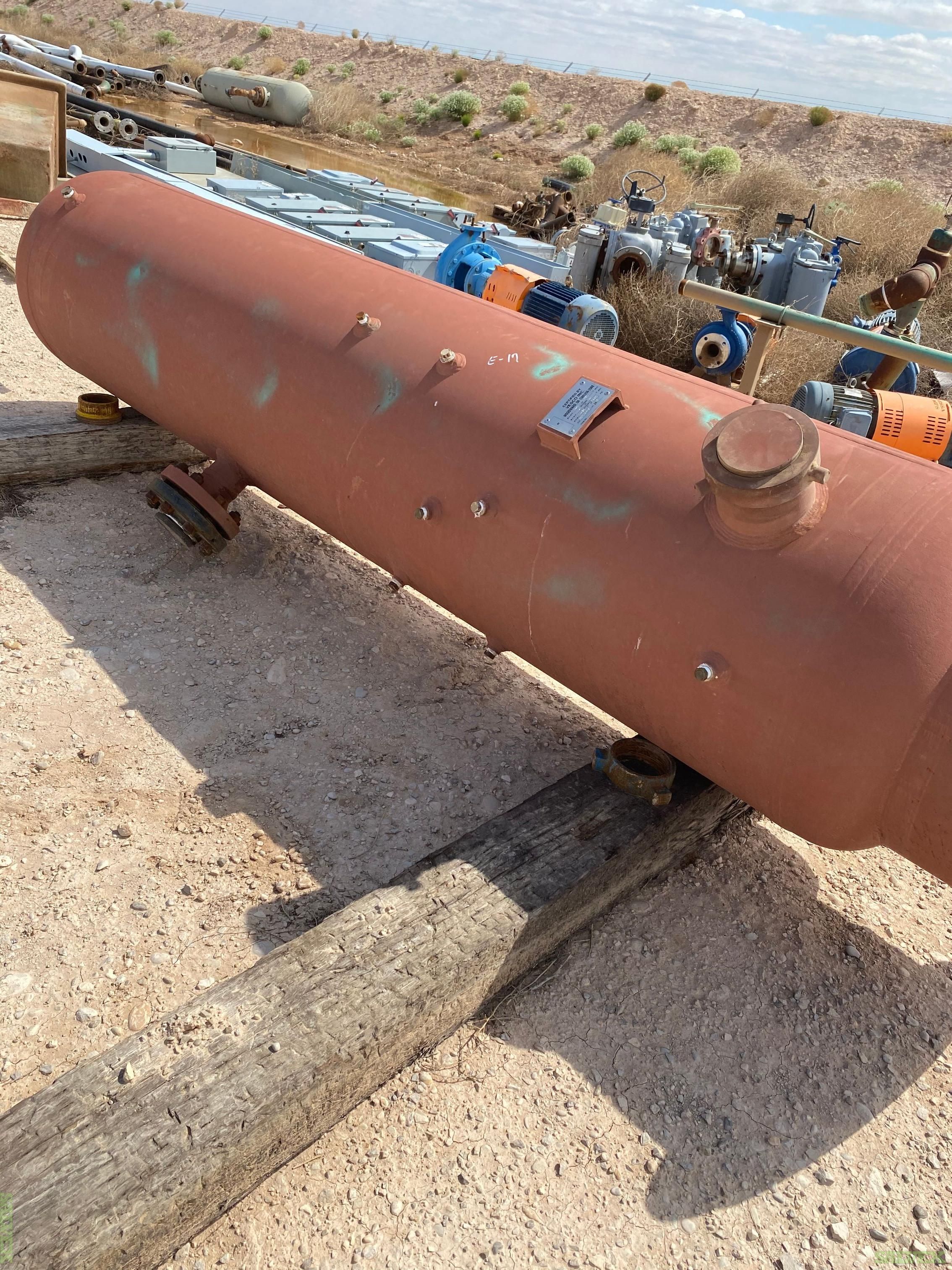 Scrap Separator, Meter Runs, Chemical Tank, Compressors and Flare ...