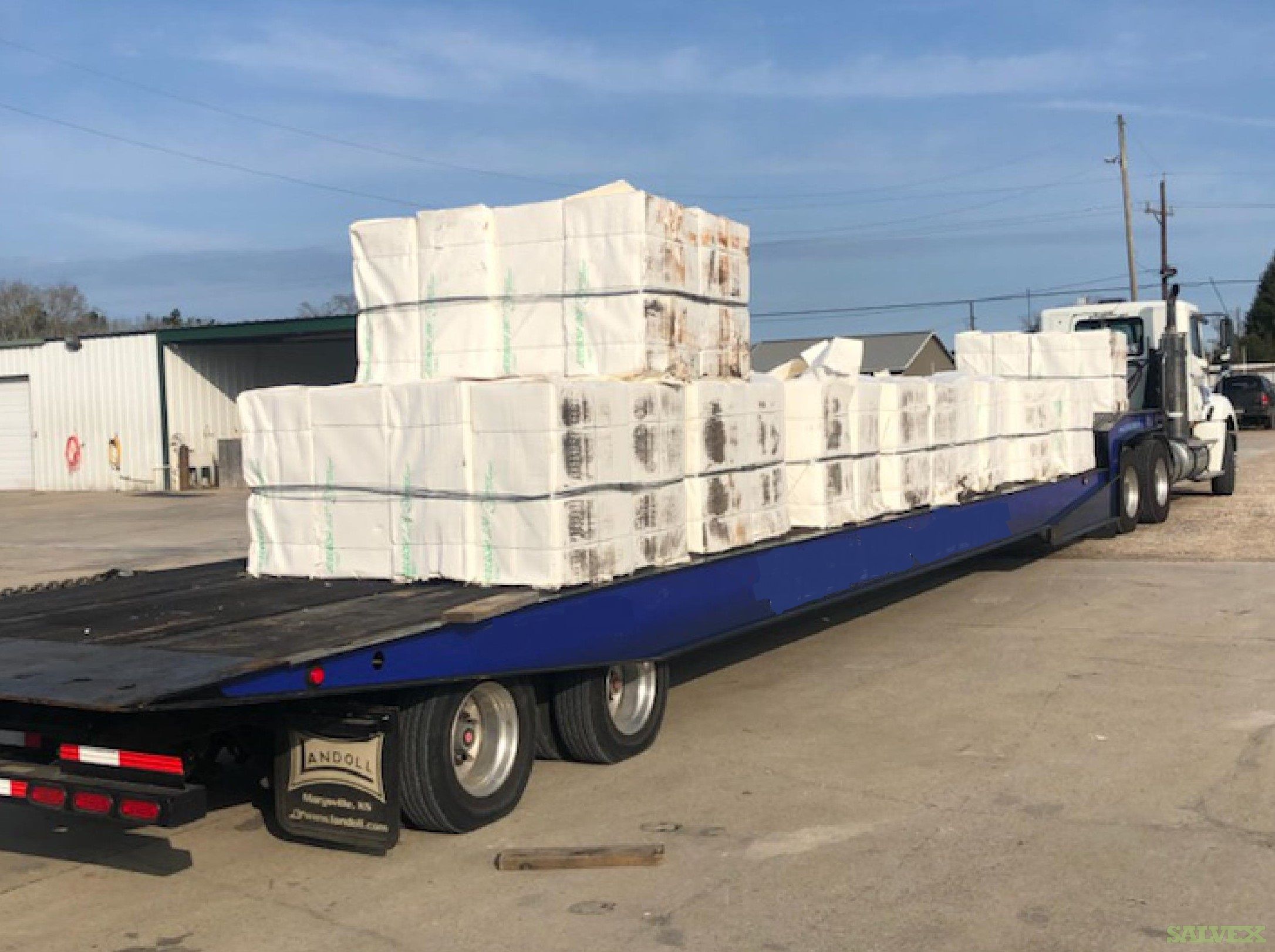 Bales Of Bleached Softwood Pulp 0.660 M X 0.889 M X 0.457 M In TX (80 ...