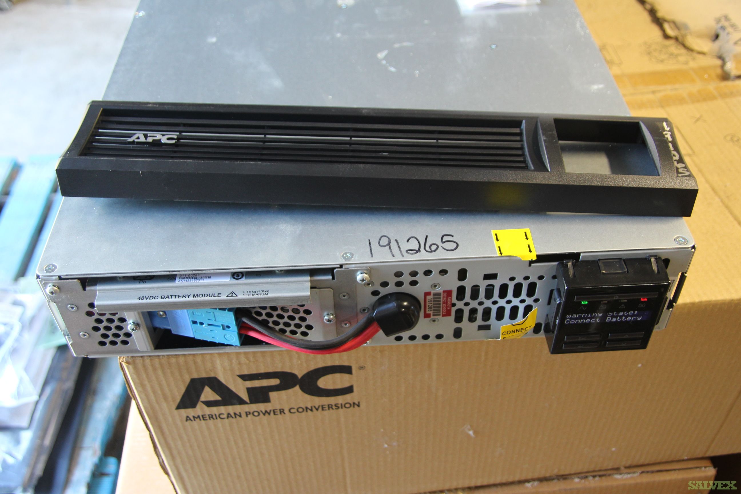 APC SMT2200RM2U (8 Units) & SUA48XLBP Smart-UPS XL 48V Tower (12 Units ...