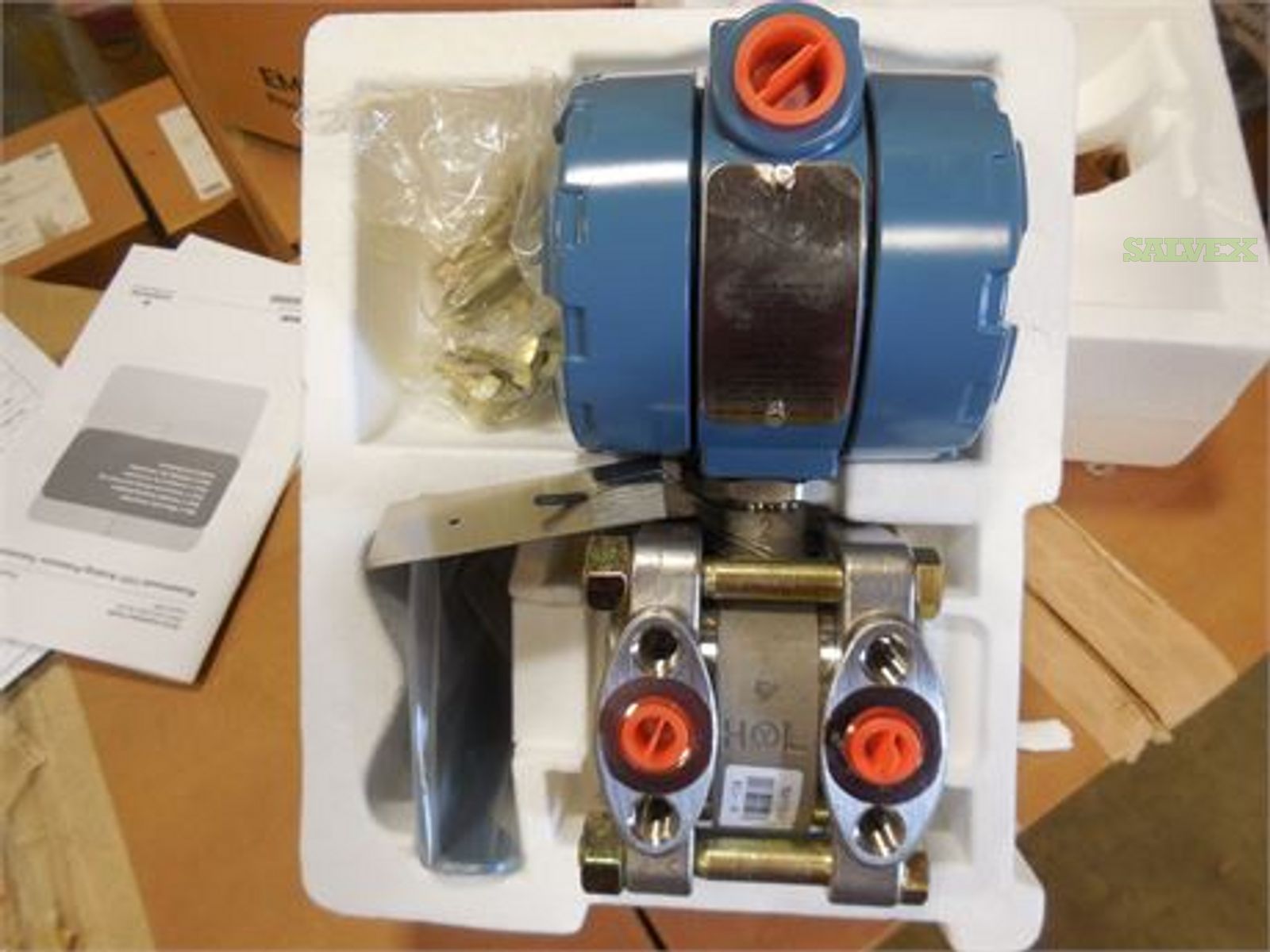 Rosemount Panel Mount Pressure Differential Transmitter - 0-150 IN.H2O ...