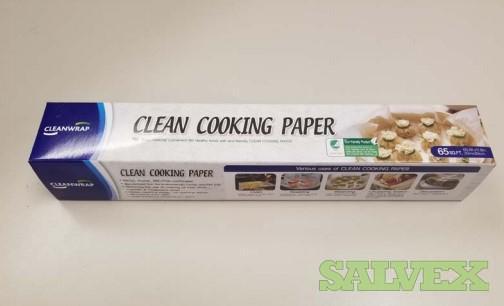 Cleanwrap Non-Stick Clean Cooking Paper (3,200 Units) | Salvex