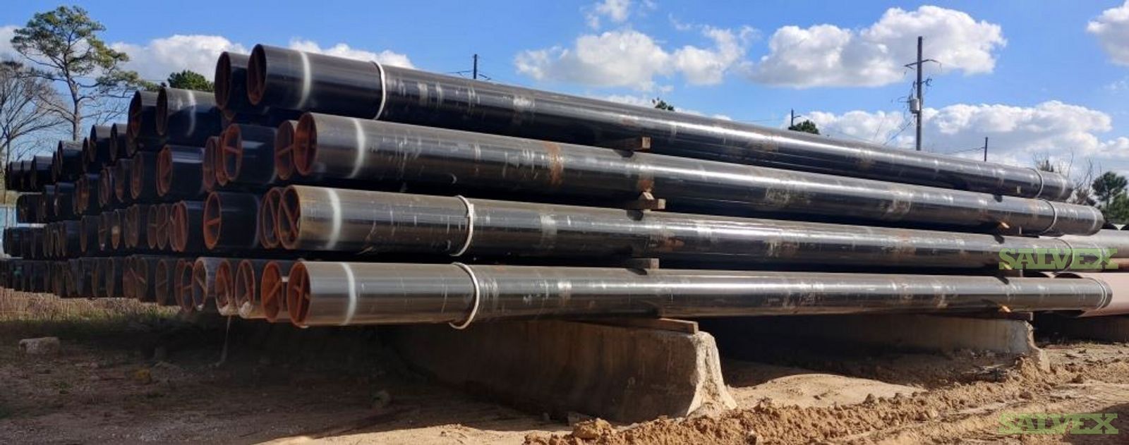 18" .750WT X52 SAWL Surplus Line Pipe (7,500 Feet / 470 Metric Tons ...