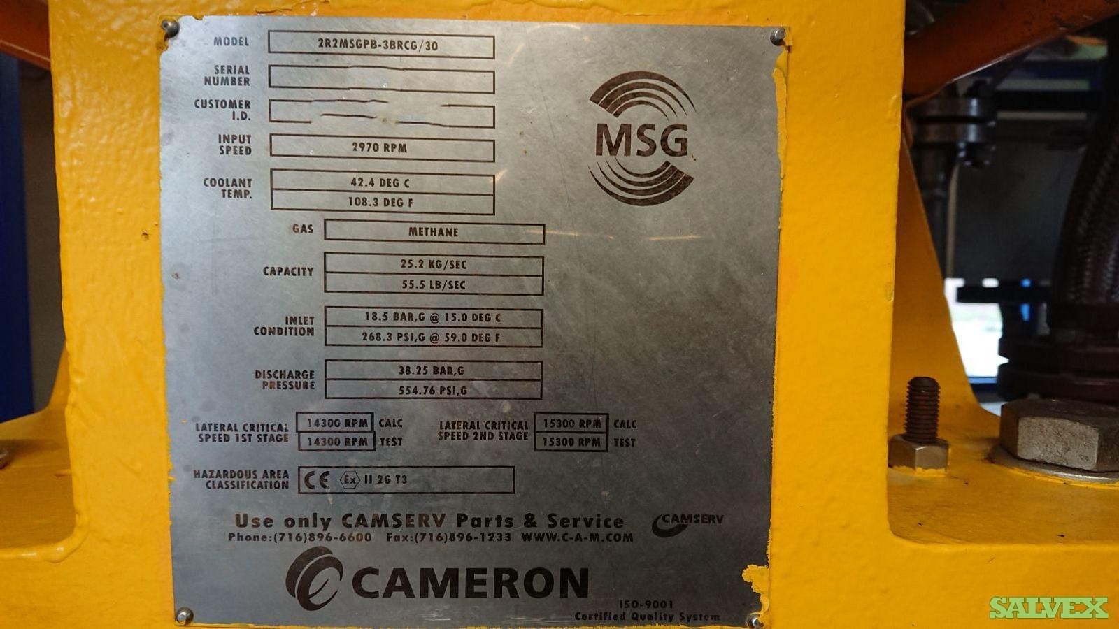 Cameron Compressor System Model 2R2MSGPB-3BRCG/30 (1 Unit) | Salvex
