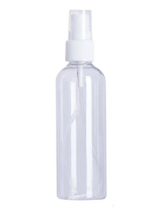 4 oz. Clear Plastic Bullet Bottle w/White Mist Sprayer (70,000 Pcs ...