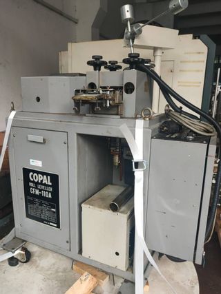 Copal Roll CFM-110AS Leveler Machines with Turn Table - Used (2 Sets ...
