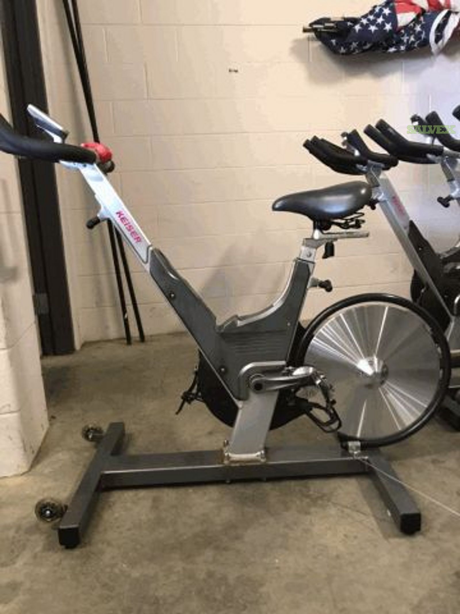 Keiser M3 Indoor Cycle Gym Cardio Exercise Cycling Bike W/ Computer ...