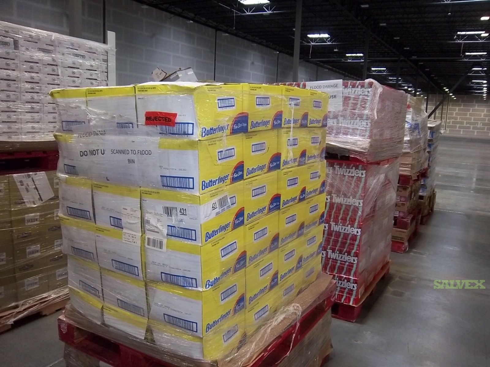 Snack Foods 26 Pallets (Hersheys Chocolate, Skittles, Reeses ...