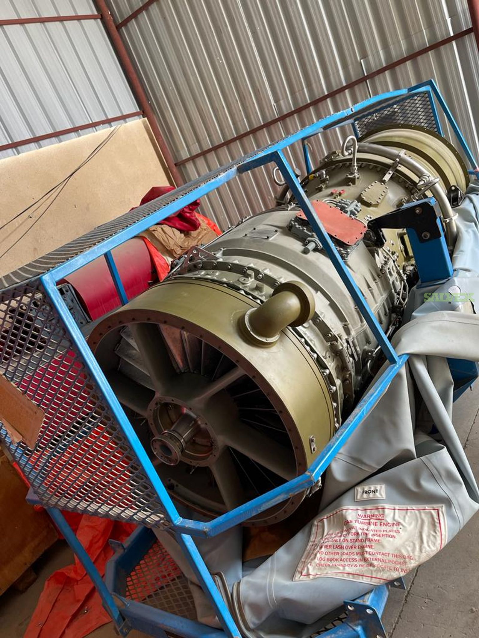 Rolls Royce Avon1533-75G Gas Turbine Core W/Rotor & Other Parts 50HZ 16 ...