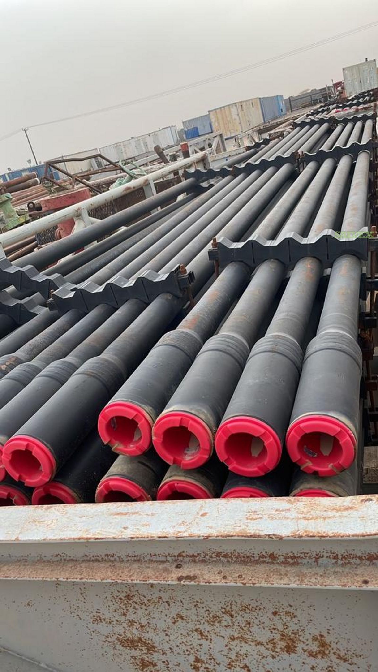 4" 14# G-105 HT40 Surplus Drill Pipe (7,837 Feet / 48 Metric Tons) | Salvex