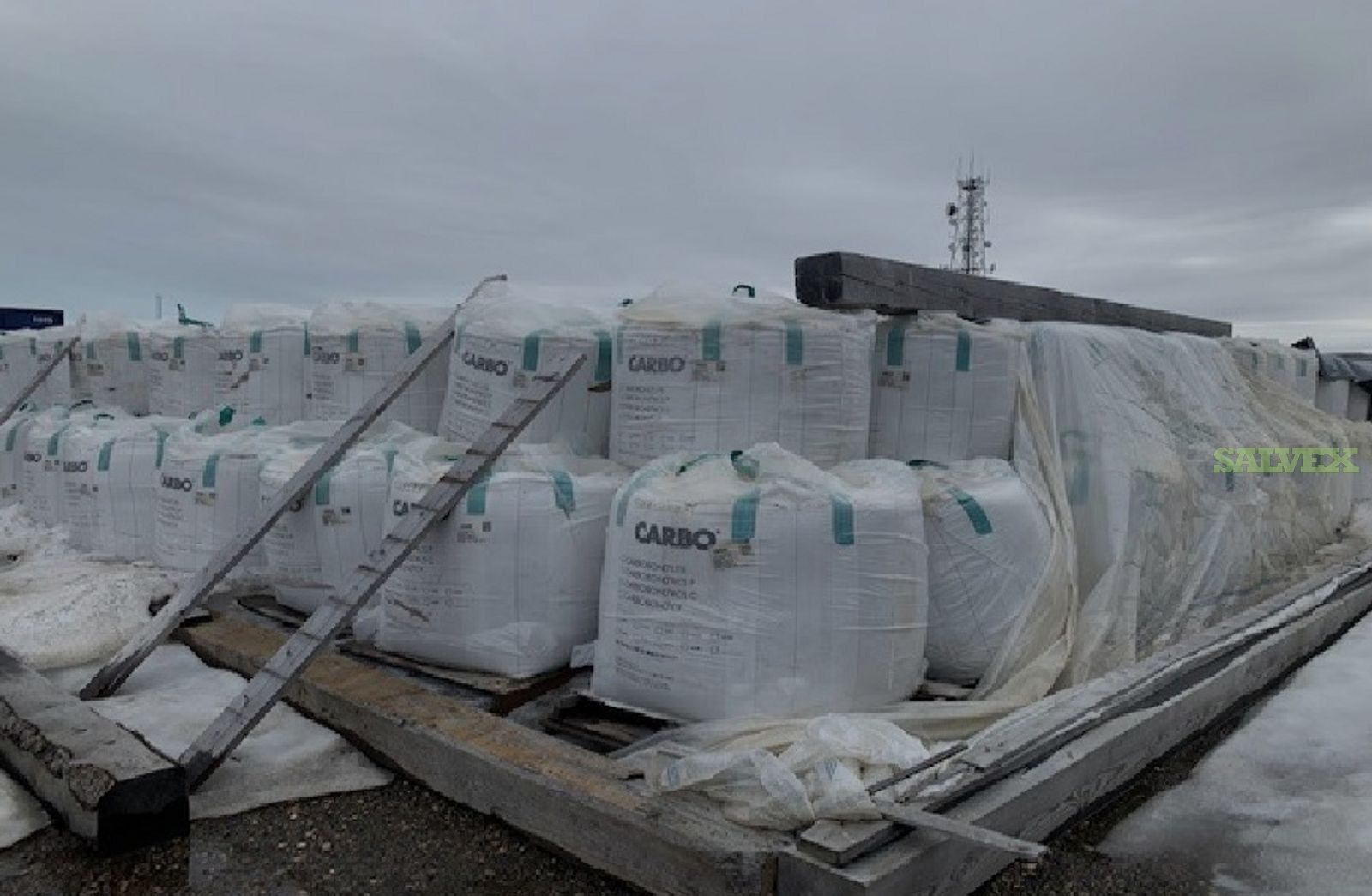 Carbobond Lite (16 / 20 Mesh) Proppant (Frac Sand) - (176 Super Sacks ...