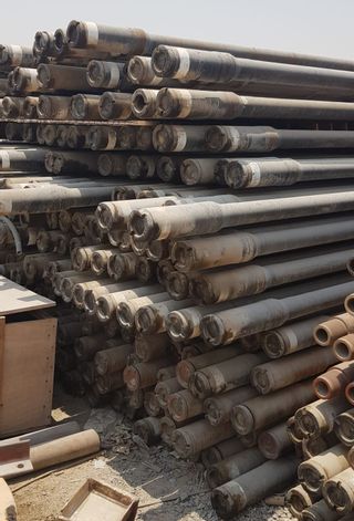 5" 19.50# G-105 DPM DS 55 Surplus Drill Pipe (9,480 Feet / 84 Metric ...