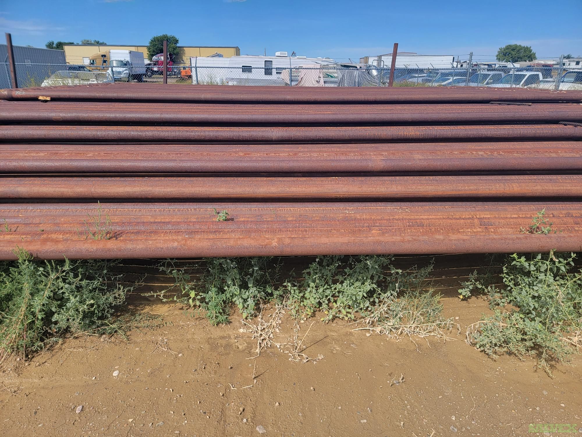 4" 14# S135 NC40 Used Drill Pipe (63,000 Feet / 400 Metric Tons) | Salvex