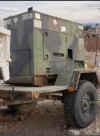 Army Surplus 15KW 50/60HZ Diesel Generator with Trailer | Salvex