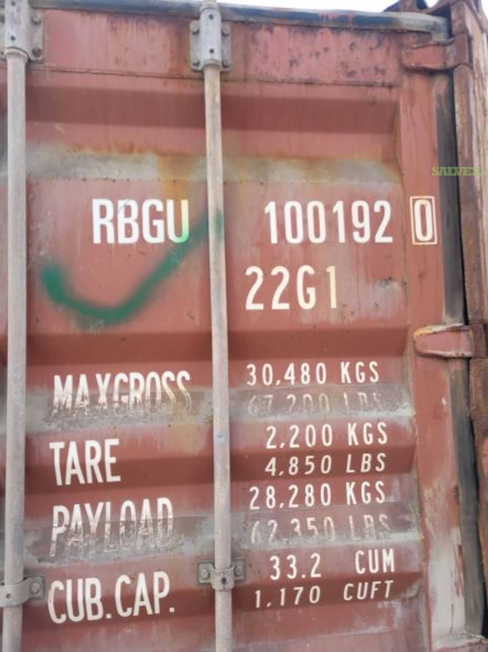 40' GP and HC Containers (57 Units) | Salvex