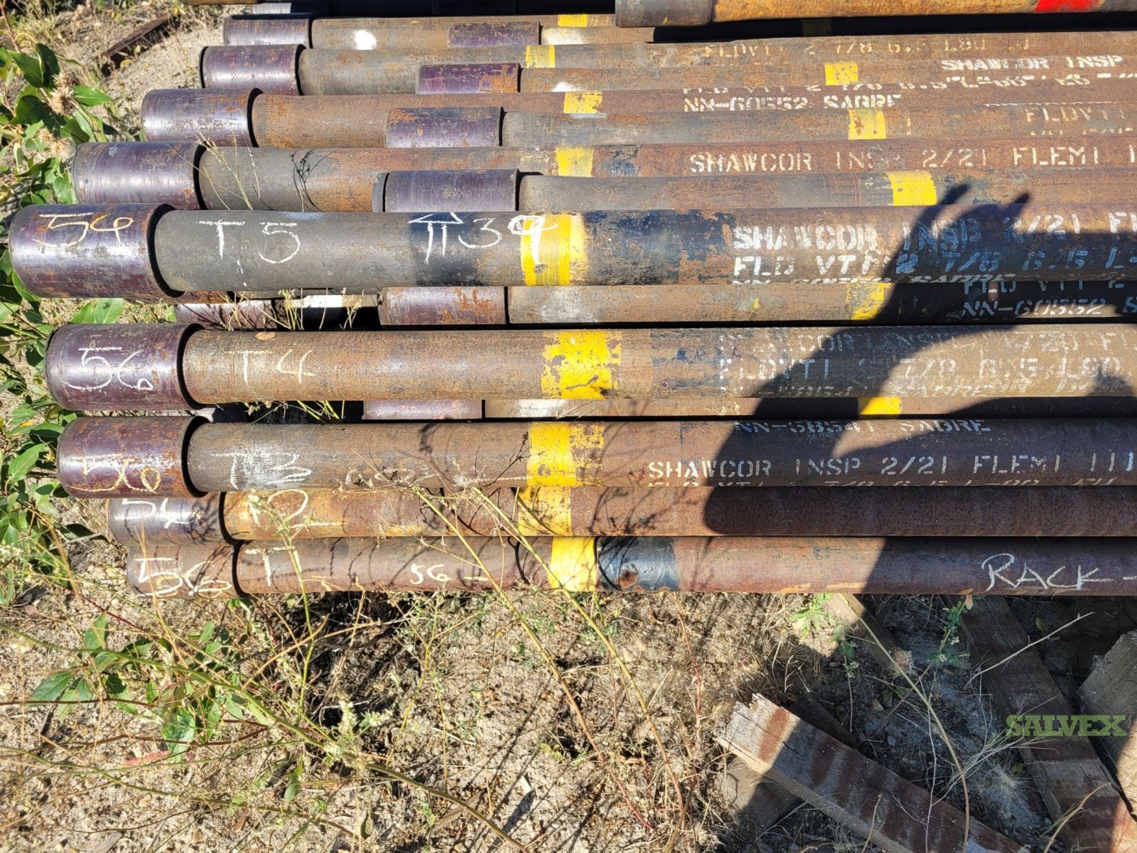 2 7/8" 6.5# L80 EUE YB R2 Used Casing (12,663 Feet / 38 Metric Tons ...