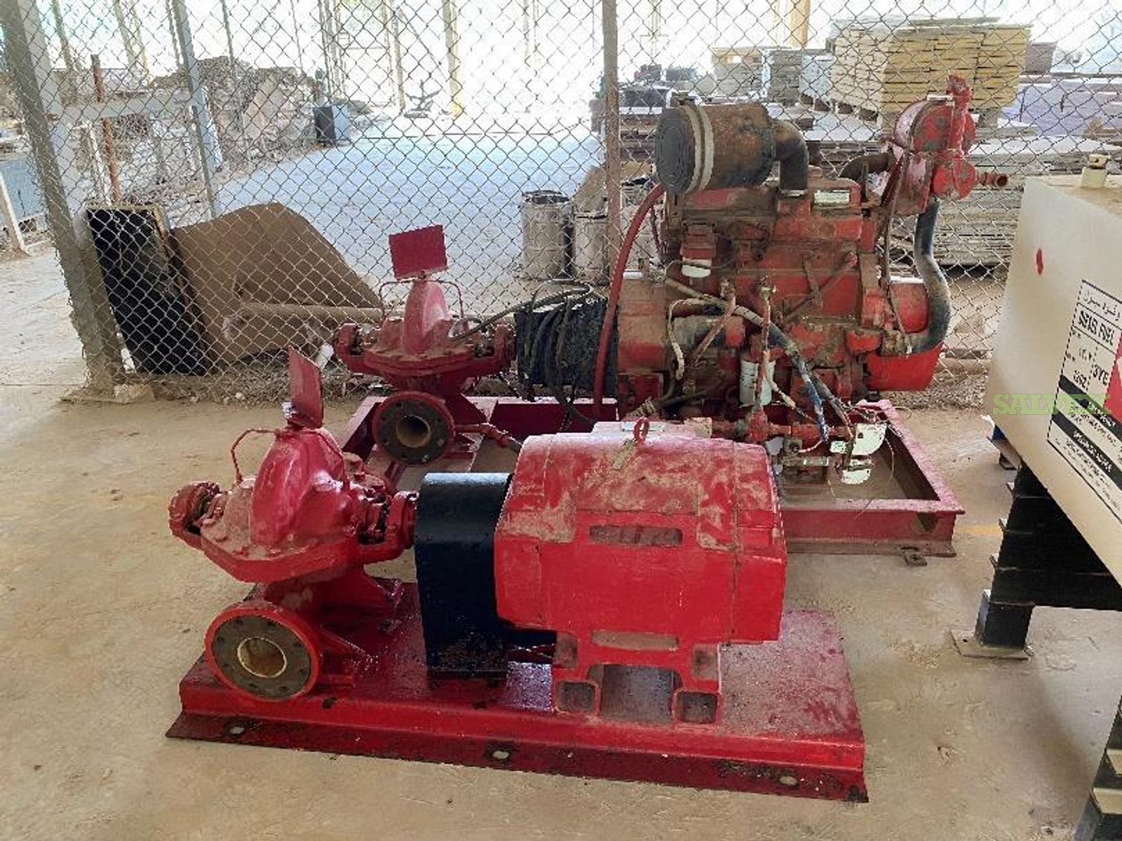 Fire Water Pumps with Accessories (2 Sets) | Salvex