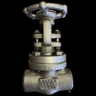 Bonney Forge 1/2" WL11 Gate Valves 800# Socket Weld Ends Welded Bonnet ...