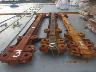 Lifting Beams SWL 100T and Wires (3 Beams / 7.1 Tons) | Salvex