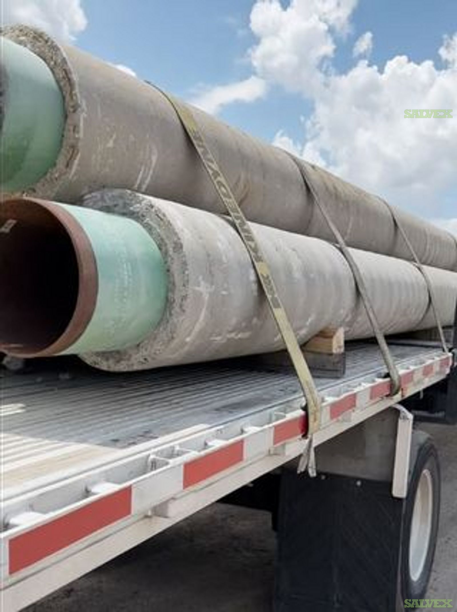 12 3/4" .250WT X52 HFW Surplus Line Pipe (1,237 Feet / 20 Metric Tons ...