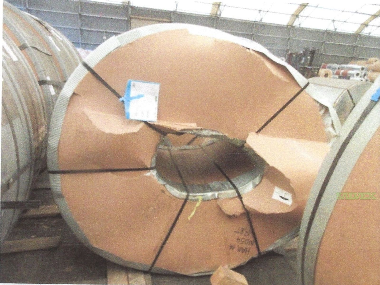 Hot-Dip Galvanized Strip Coils: 0.89 mm W / 1.040 mm (32,645 Kg) | Salvex