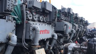 MTU 12V 595 Main Engine 4400HP (6 Units) | Salvex