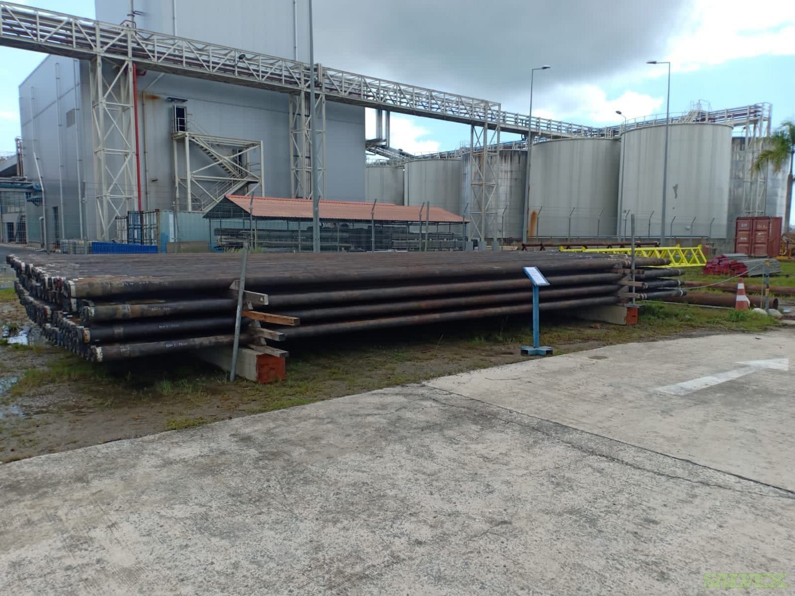 4 1/2" 16.60# S-135 TSDS Used Drill Pipe (3,960 Feet / 30 Metric Tons ...