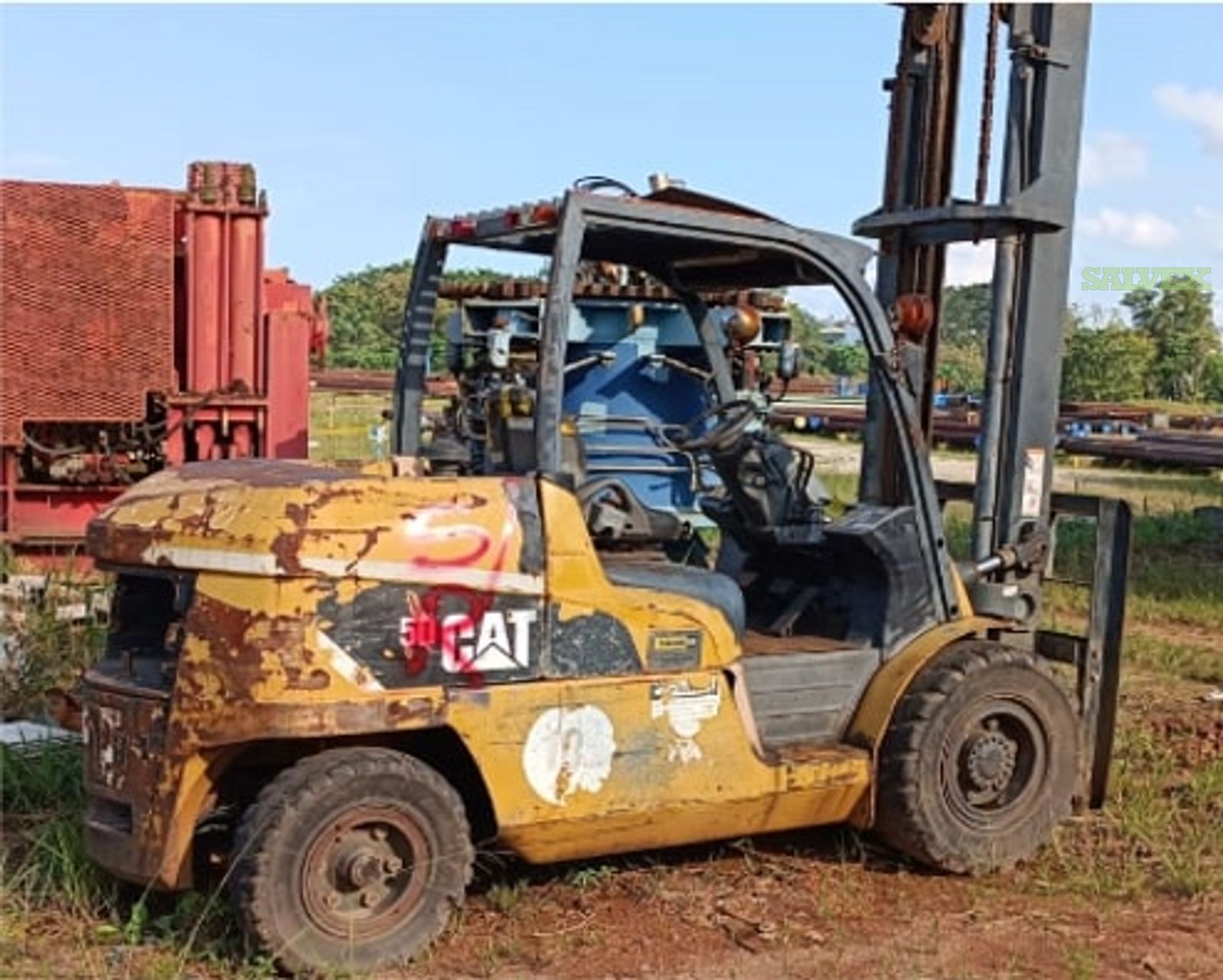 Used Equipment, Machinery and Scrap Items: Forklift, Vertical Milling ...
