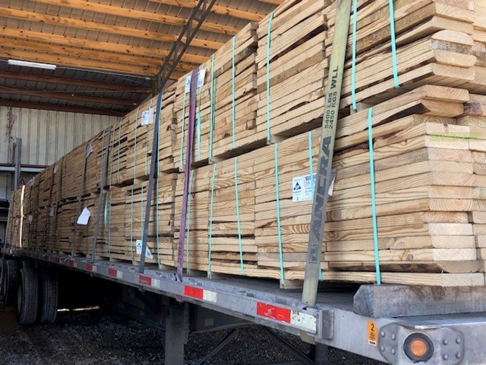 Georgia Pacific NOM 2x8-02ft, SYP IND Shorts Lumber (1 Truckload) | Salvex
