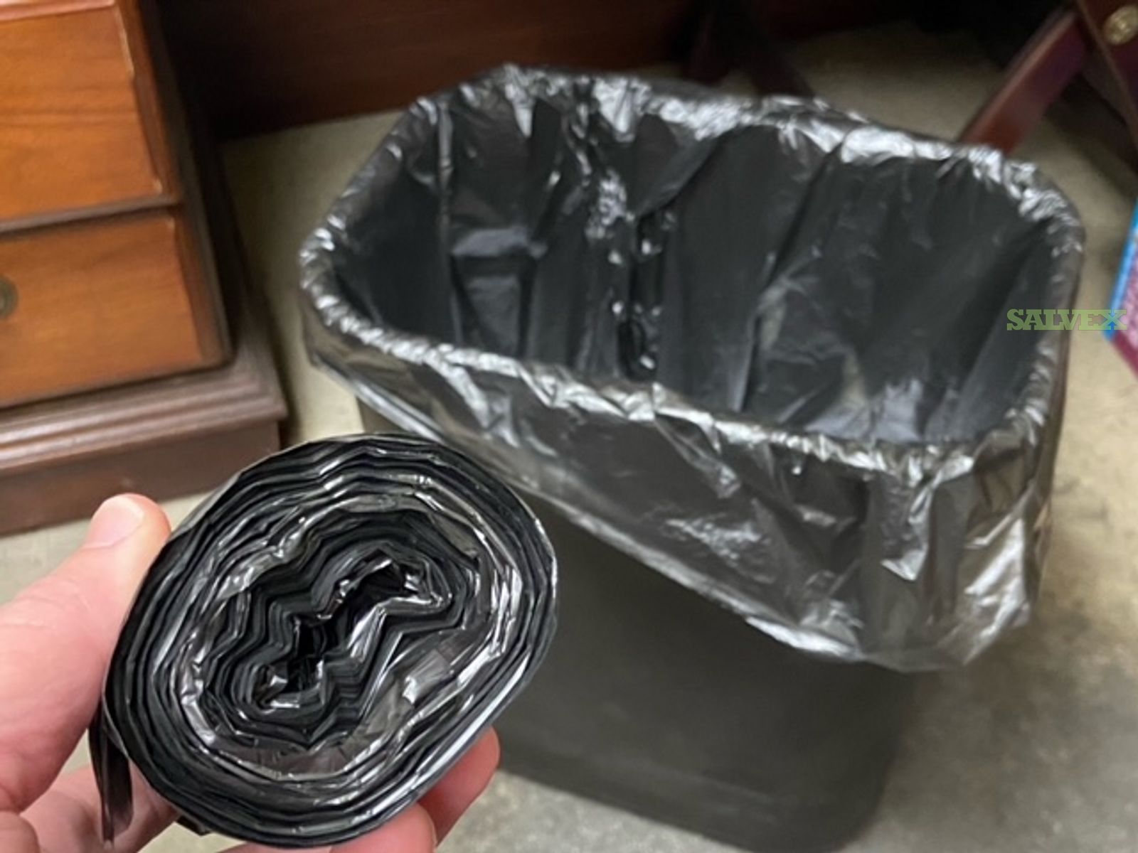 Trash Can Liners (Plastic Bags) - 230,000 Bags | Salvex