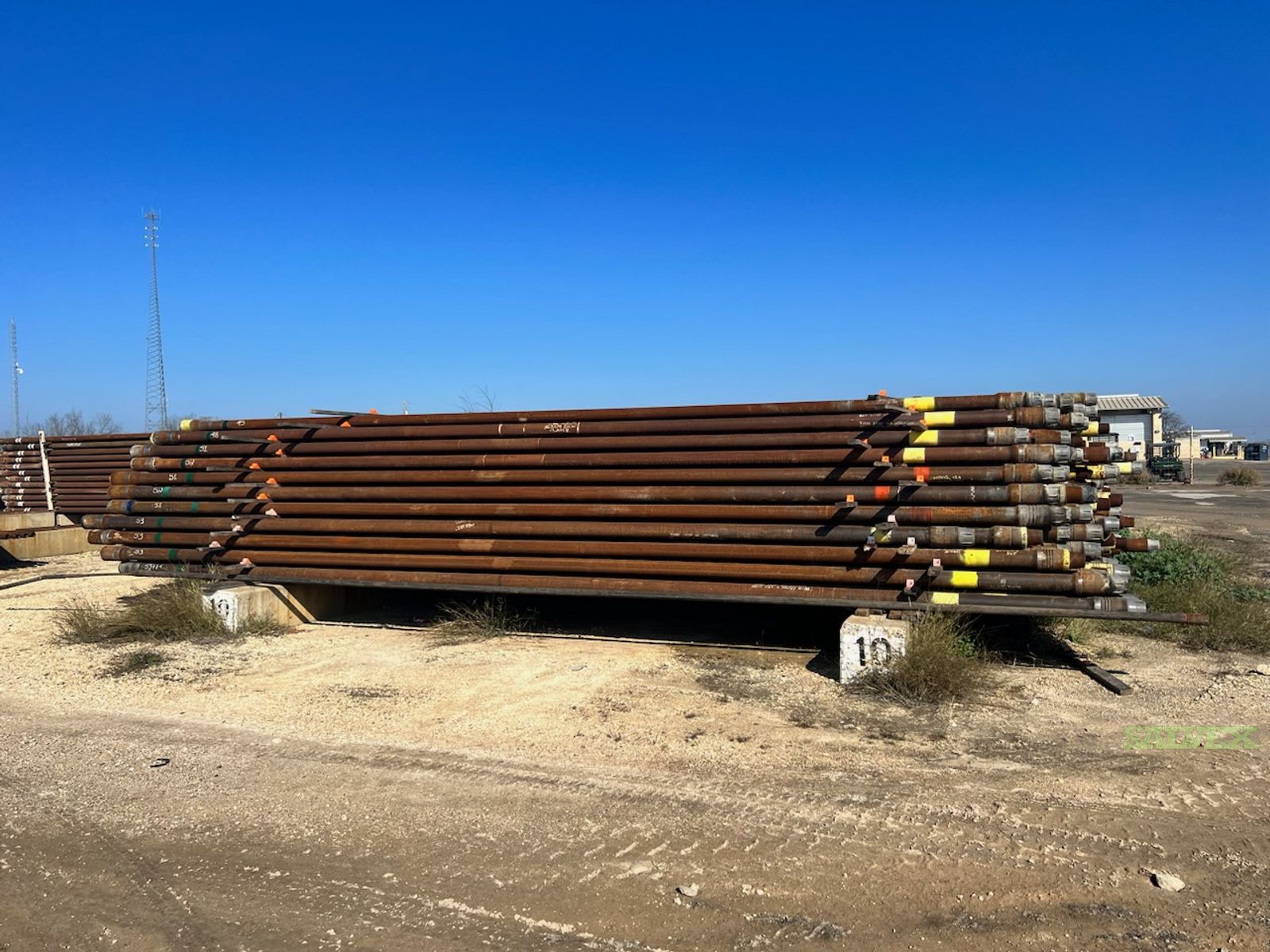5" 19.5# S135 NC50 Class 2 Used Drill Pipe (18,000 Feet / 159 Metric ...