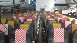 Recaro 3510 Seats for A320 with 180 Configuration (60 Lines / 180 Seats ...