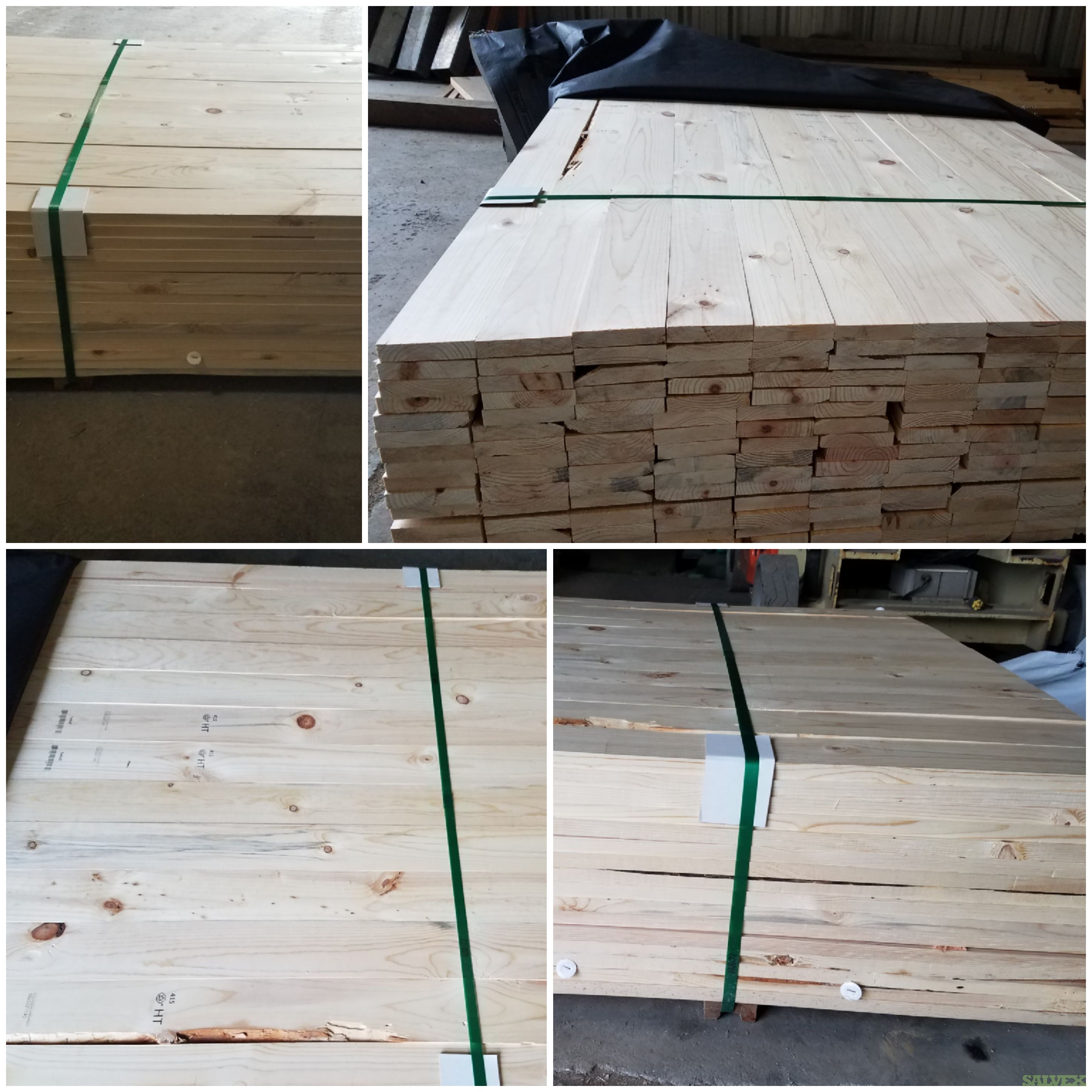 Ponderosa Pine ESLP / PPLP 1 x 6 #3 6" S4S & 1x4 #3 6" S4S (66 Units ...