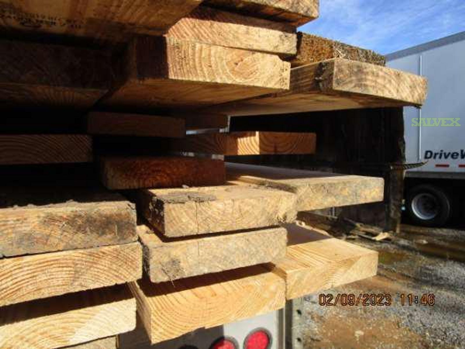 Lumber 2 x 8 SYP MSR 2400 #1 Wane S4S KD (1,056 pieces) | Salvex