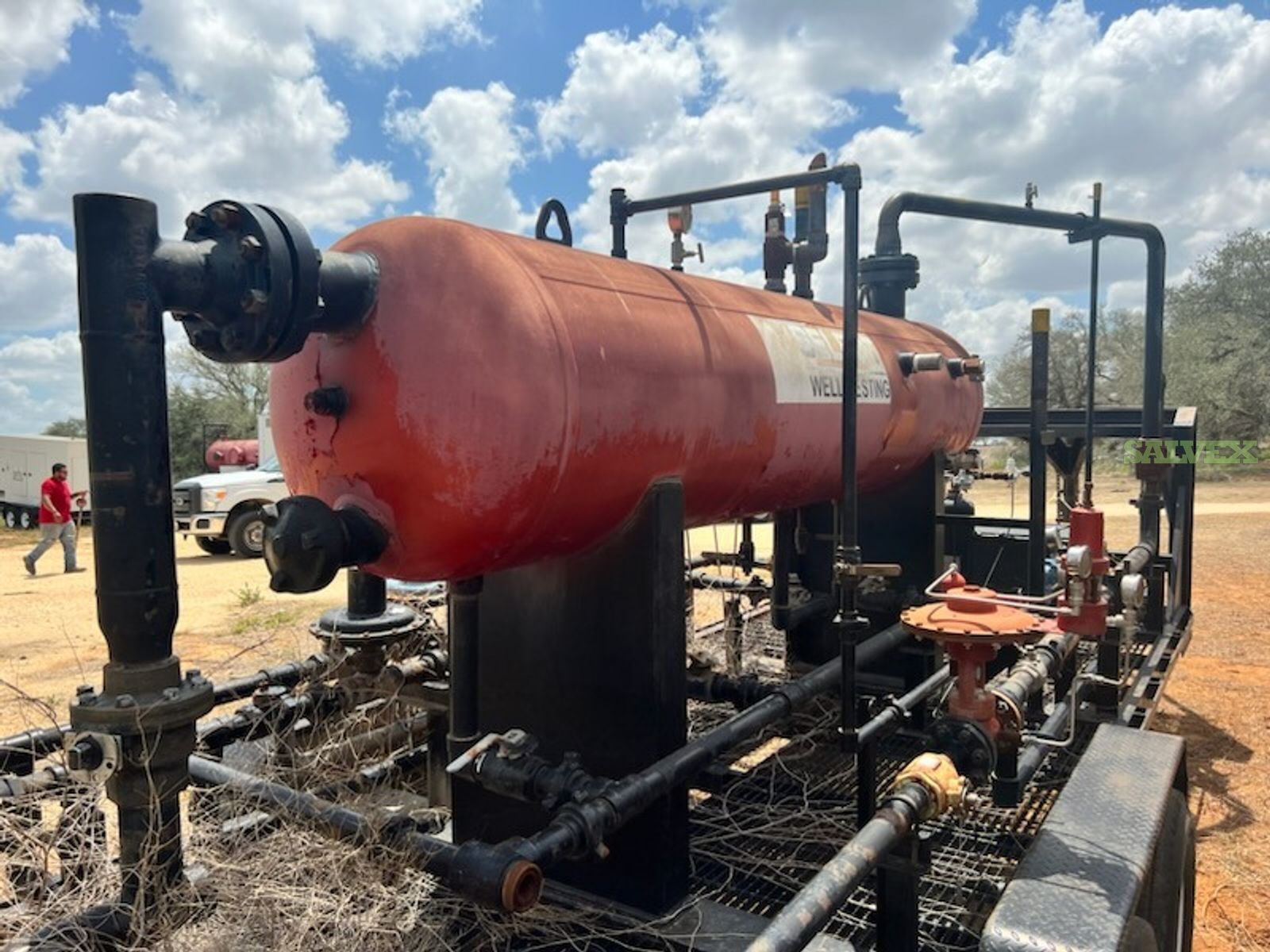 Trailer Mounted 3 Phase Production Separators (3 Units) | Salvex