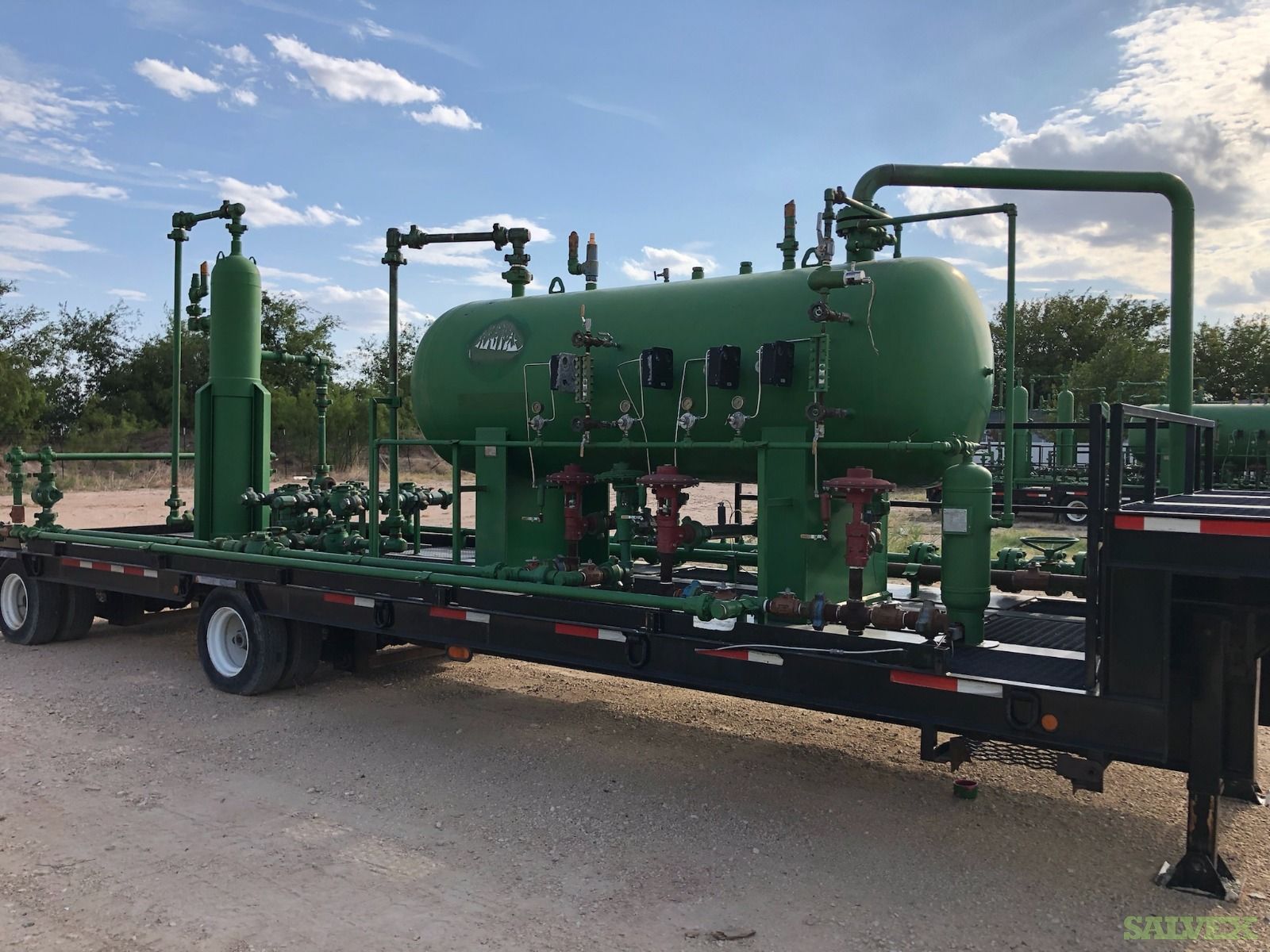 Well Test Equipment on a Trailer (6 Units) | Salvex