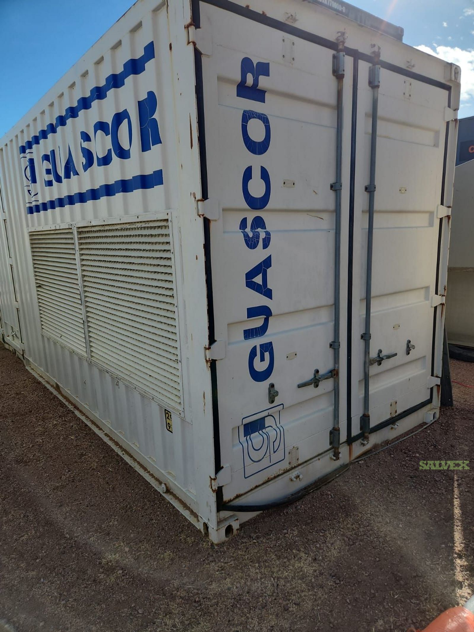 Guascor 700KW Natural Gas Generator Sets (2 Sets) | Salvex