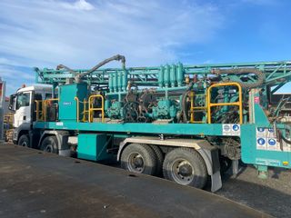 Bournedrill 1250 With MAN TGS35 8 x 4 Truck Mounted Drilling Rig (1 unit) | Salvex