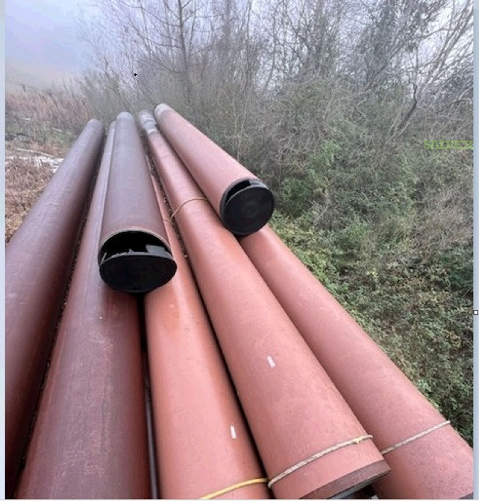24" .500WT X70 FBE Surplus Line Pipe (533 Feet / 30 Metric Tons) | Salvex