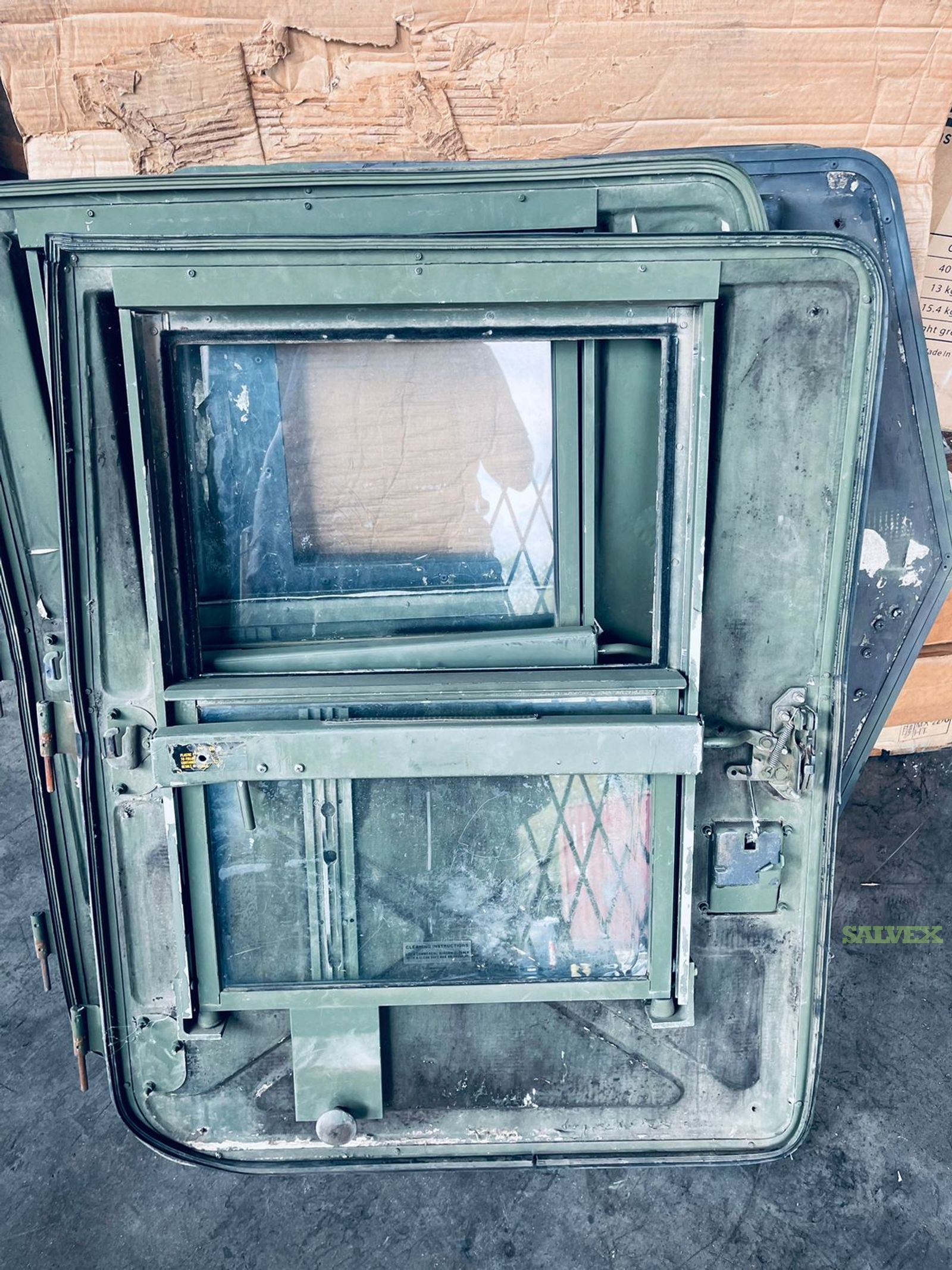Army Hummer H1 Original Door Set With Labels (American History) | Salvex